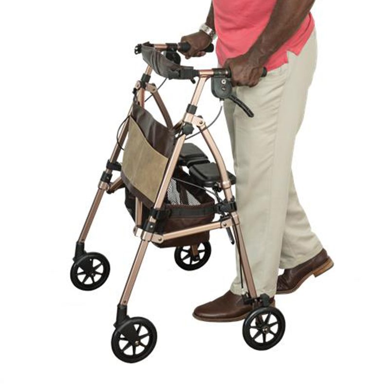 7675 Micro Elite Travel Rollator – Stander Resources